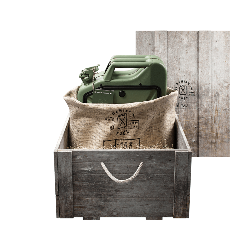 The Suitcase - Army Green - Danish Fuel