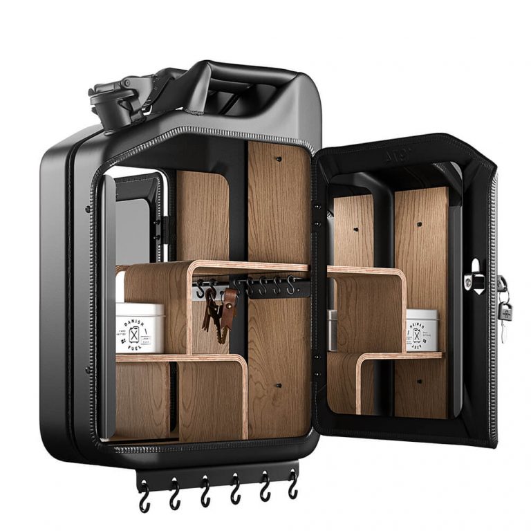 Key cabinet nano black - Danish Fuel