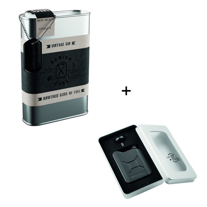 Vintage Gin + Hip Flask