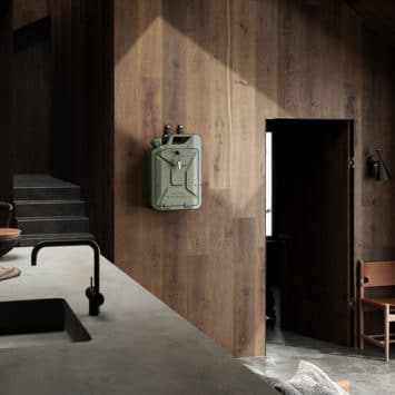 Bar Cabinet Army Green T.E - Danish Fuel