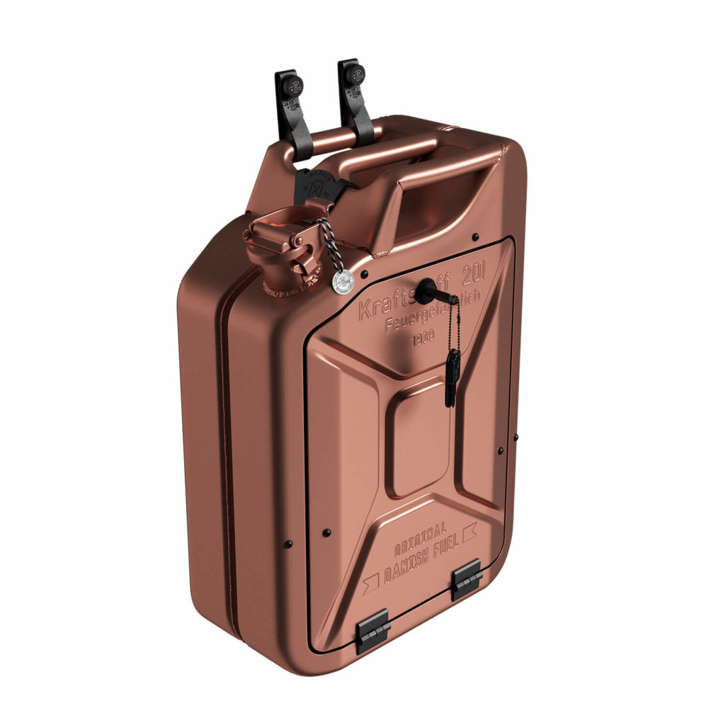 BAR CABINET T.E - Copper - Danish Fuel